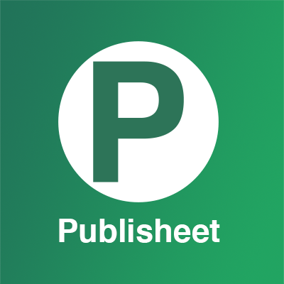 Usage Guide | Publisheet